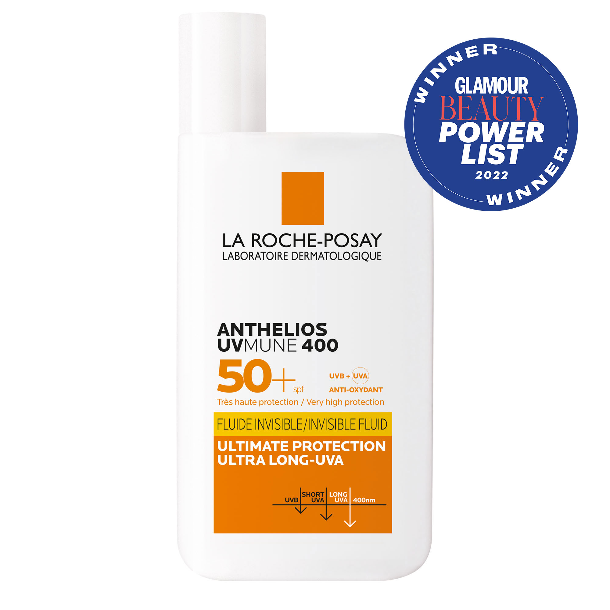 Anthelios UVMune 400 Invisible Fluid SPF50+ | L'Oréal Dermatological ...